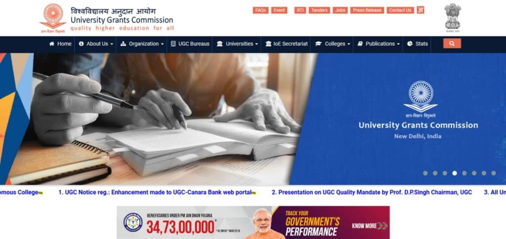 UGC India - Library